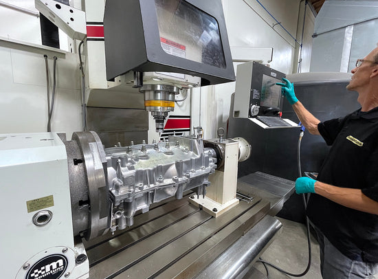 Porsche Engine Case Machining – Mountune USA